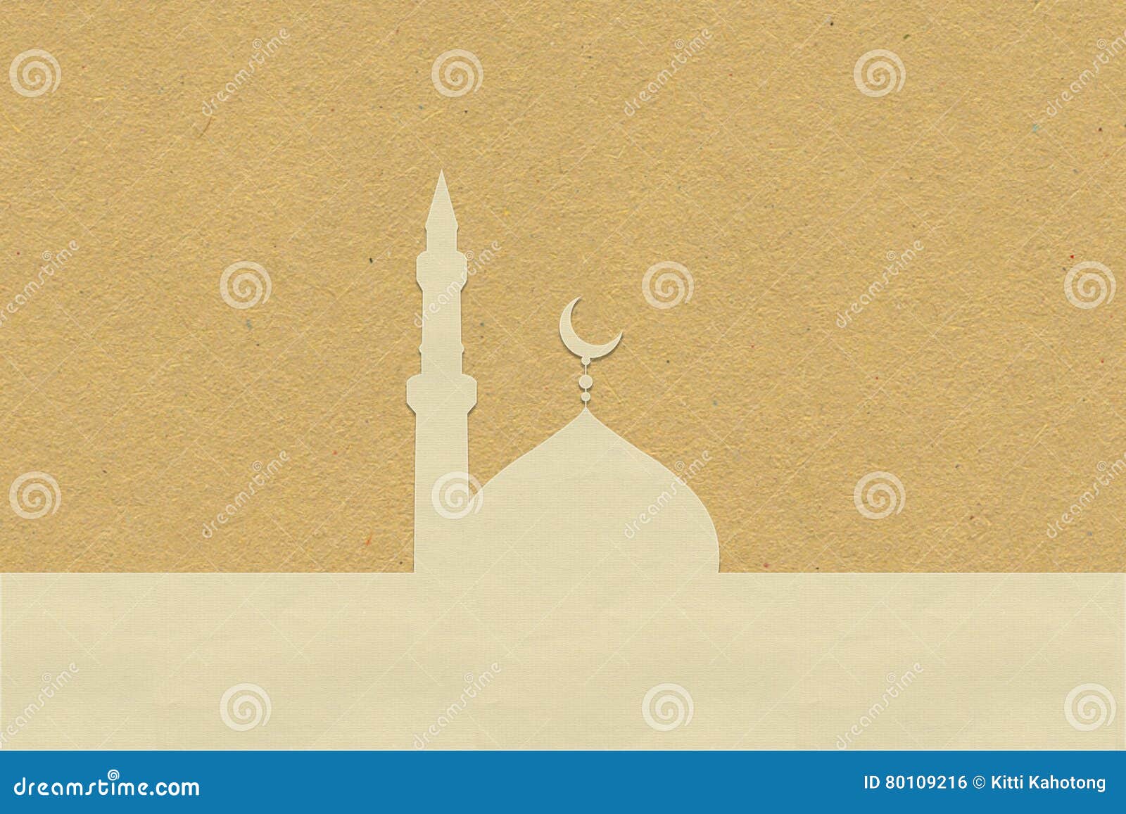 Mosque Paper , Paper Design for Web ,Stickers, Tags Stock Illustration ...
