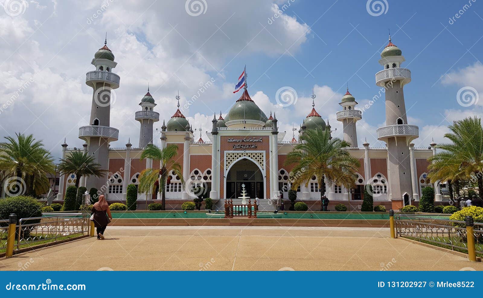 Mosque stock image. Image of muslim, islamic, pattani - 131202927