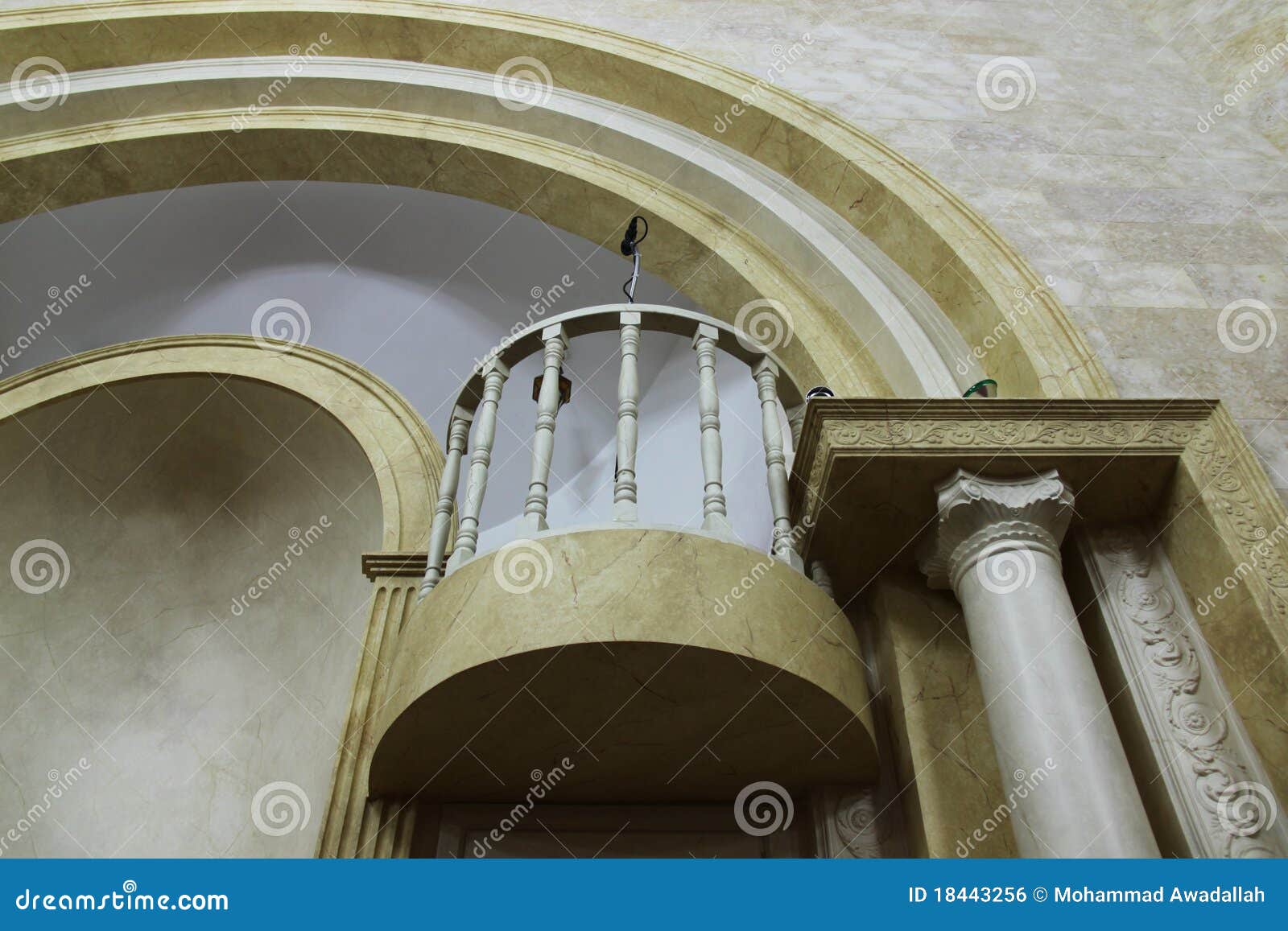 Mosque Platform stock photo. Image of details, capital - 18443256