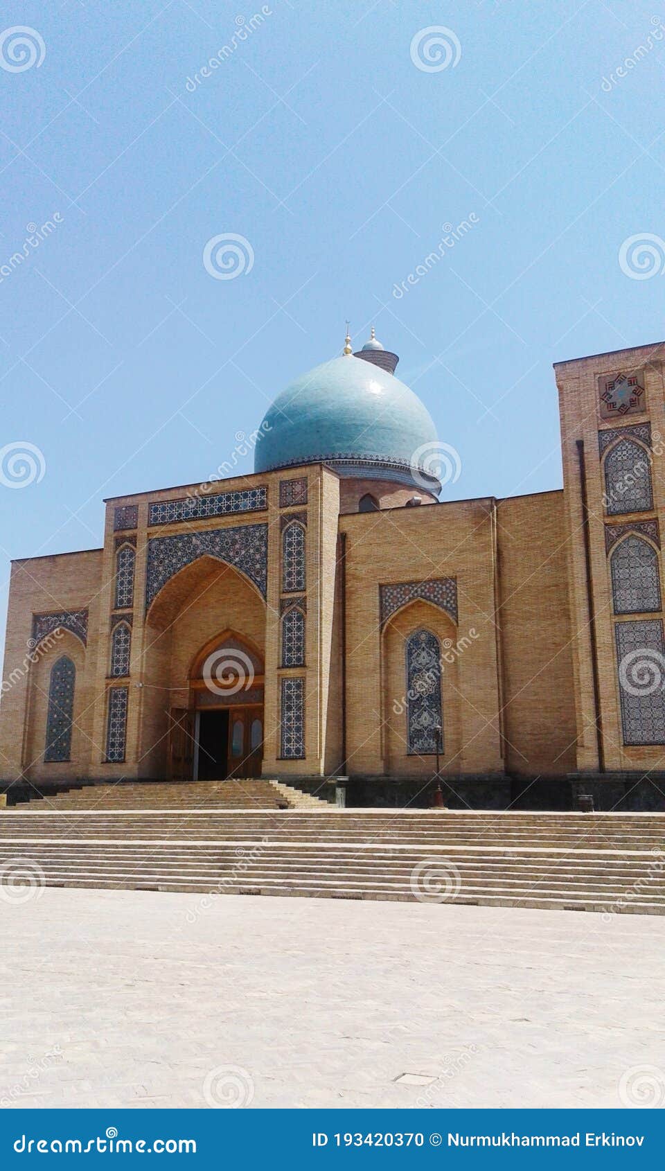 Mosque & Praying place stock photo. Image of tashkent - 193420370