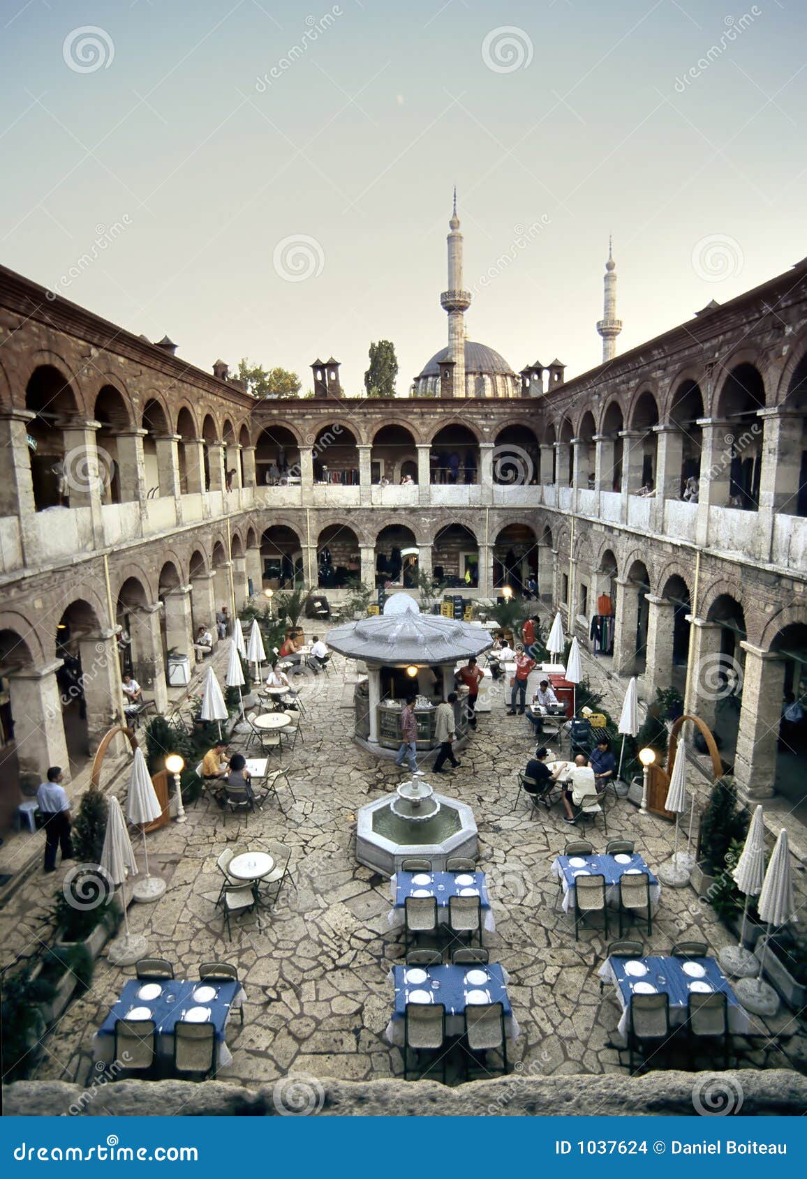 Mosque restaurant stock photo. Image of islam, patio, istanbul - 1037624