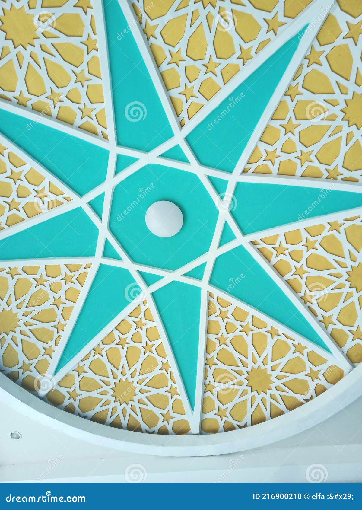 Mosque roof stock photo. Image of wheel, pattern, paper - 216900210