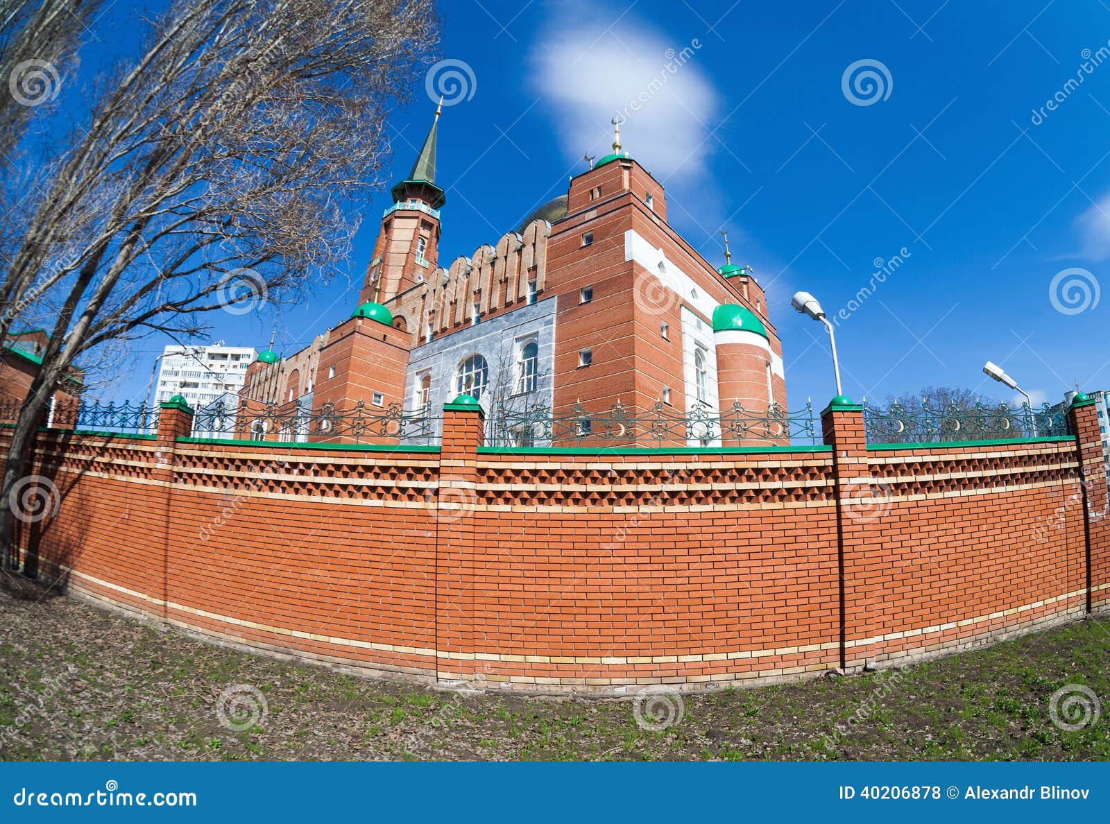 Mosque in Samara, Russia stock photo. Image of belief - 40206878