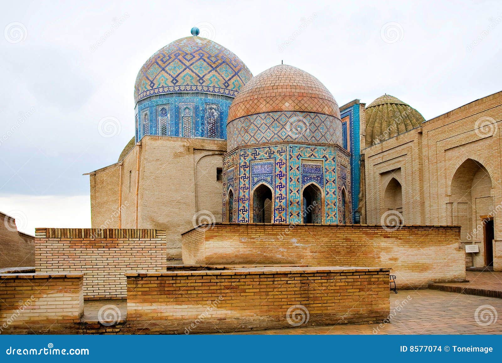 Mosque in Samarkand stock photo. Image of arts, religion - 8577074