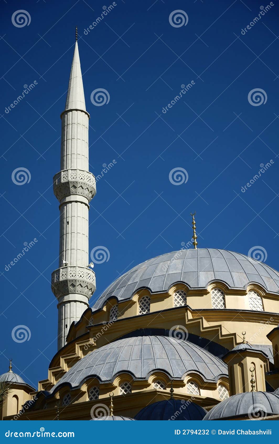 Mosque in Side, Turkey stock photo. Image of minaret, praying - 2794232