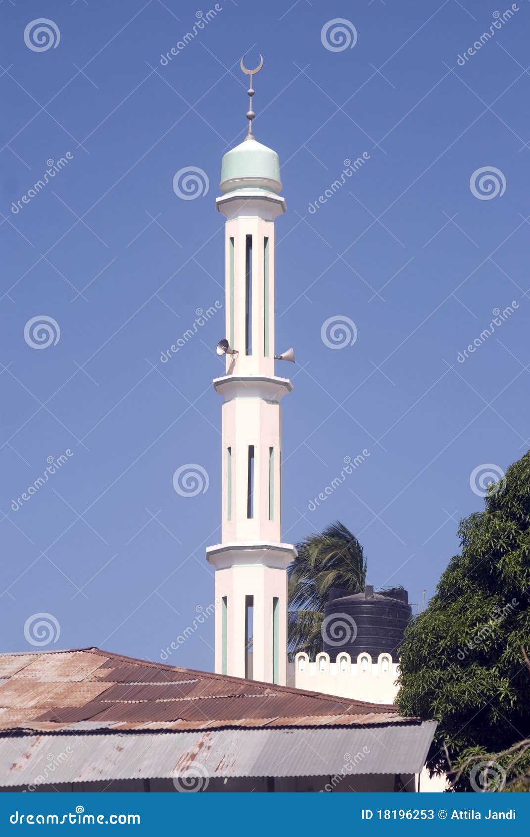 Mosque, Stone Town, Zanzibar, Tanzania Stock Image - Image of allah ...