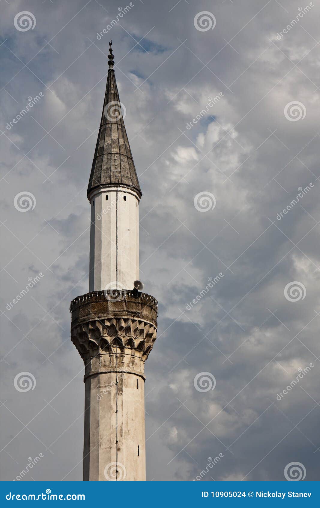 Mosque Tower stock photo. Image of edifice, mosque, religion - 10905024
