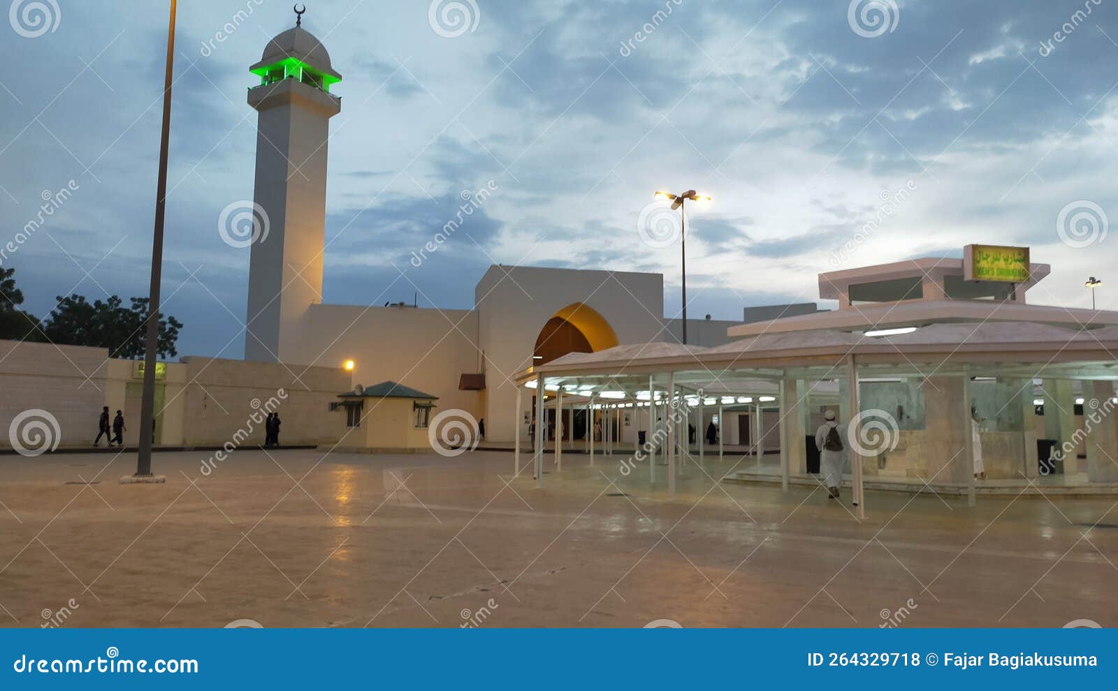 The Mosque Mosque Where the Miqat Was Taken Editorial Stock Photo ...