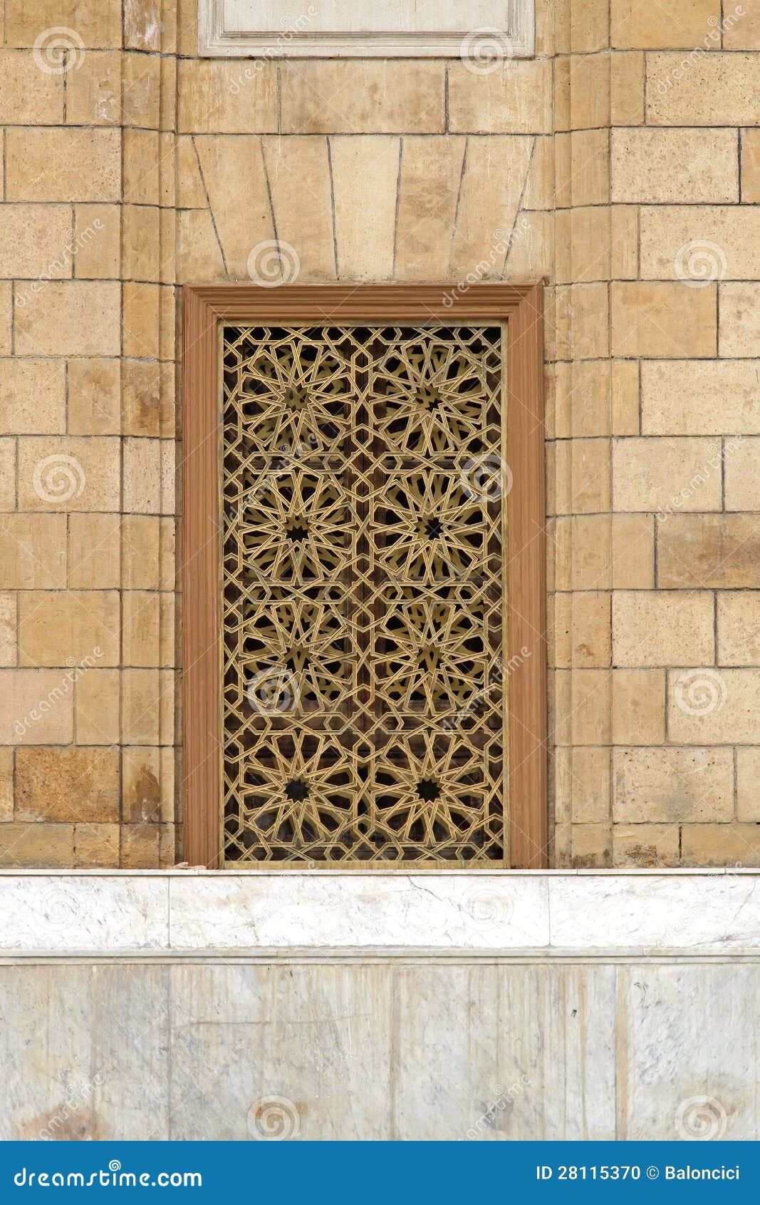Mosque Window Stock Photo - Image: 28115370