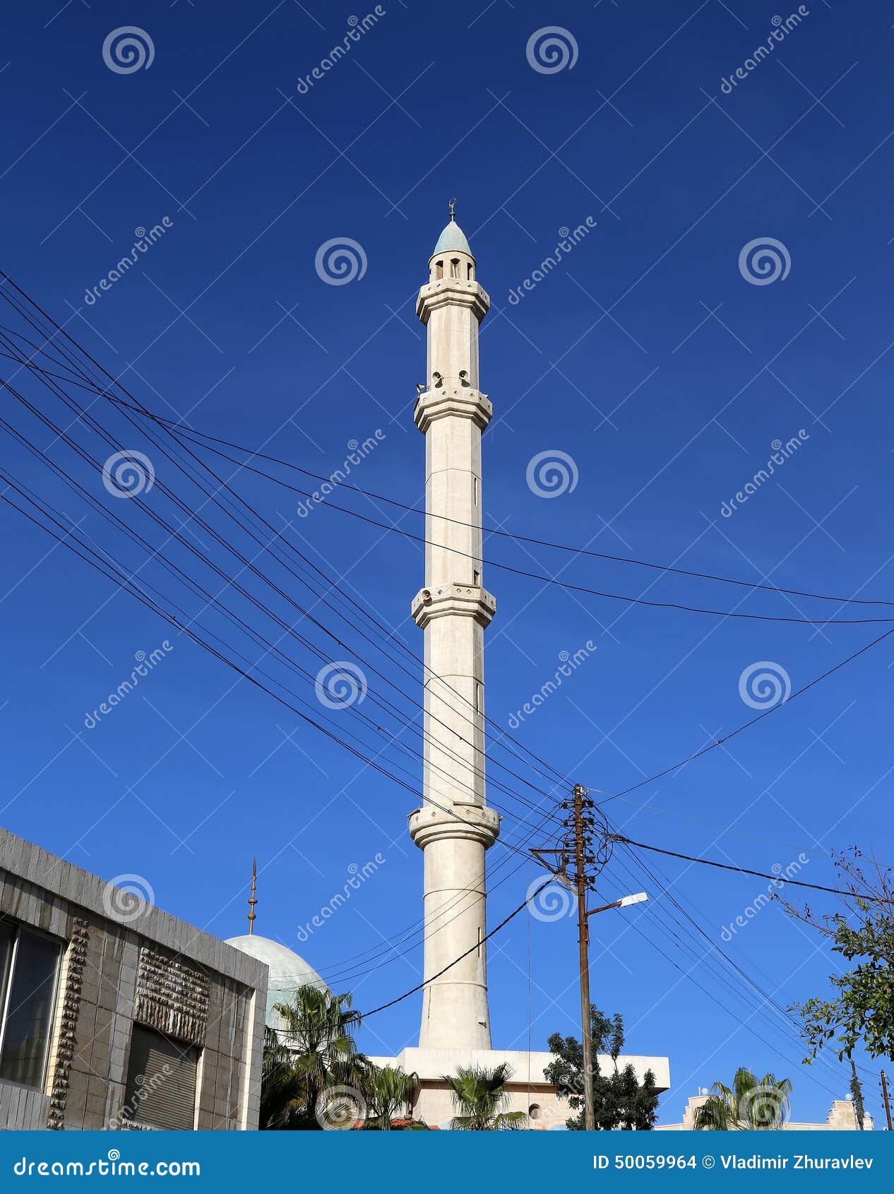 Mosques Architecture in Amman, Jordan, Middle East Stock Photo - Image ...