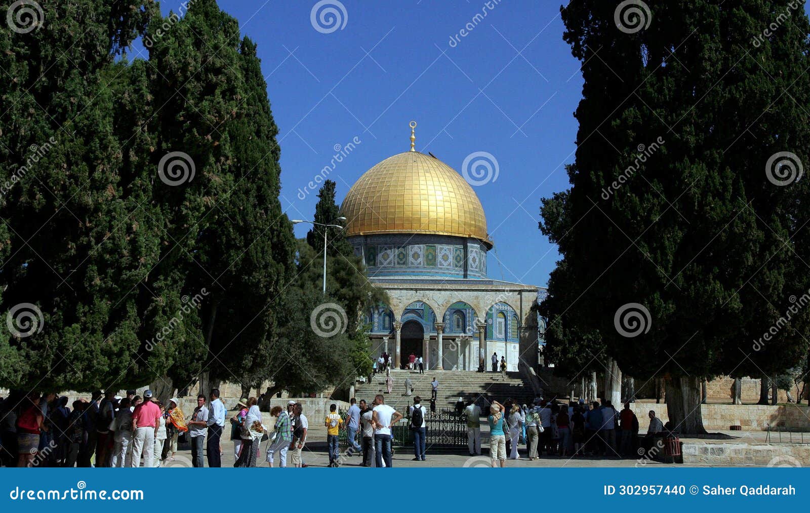 Mosques in Jerusalem editorial image. Image of basilica - 302957440
