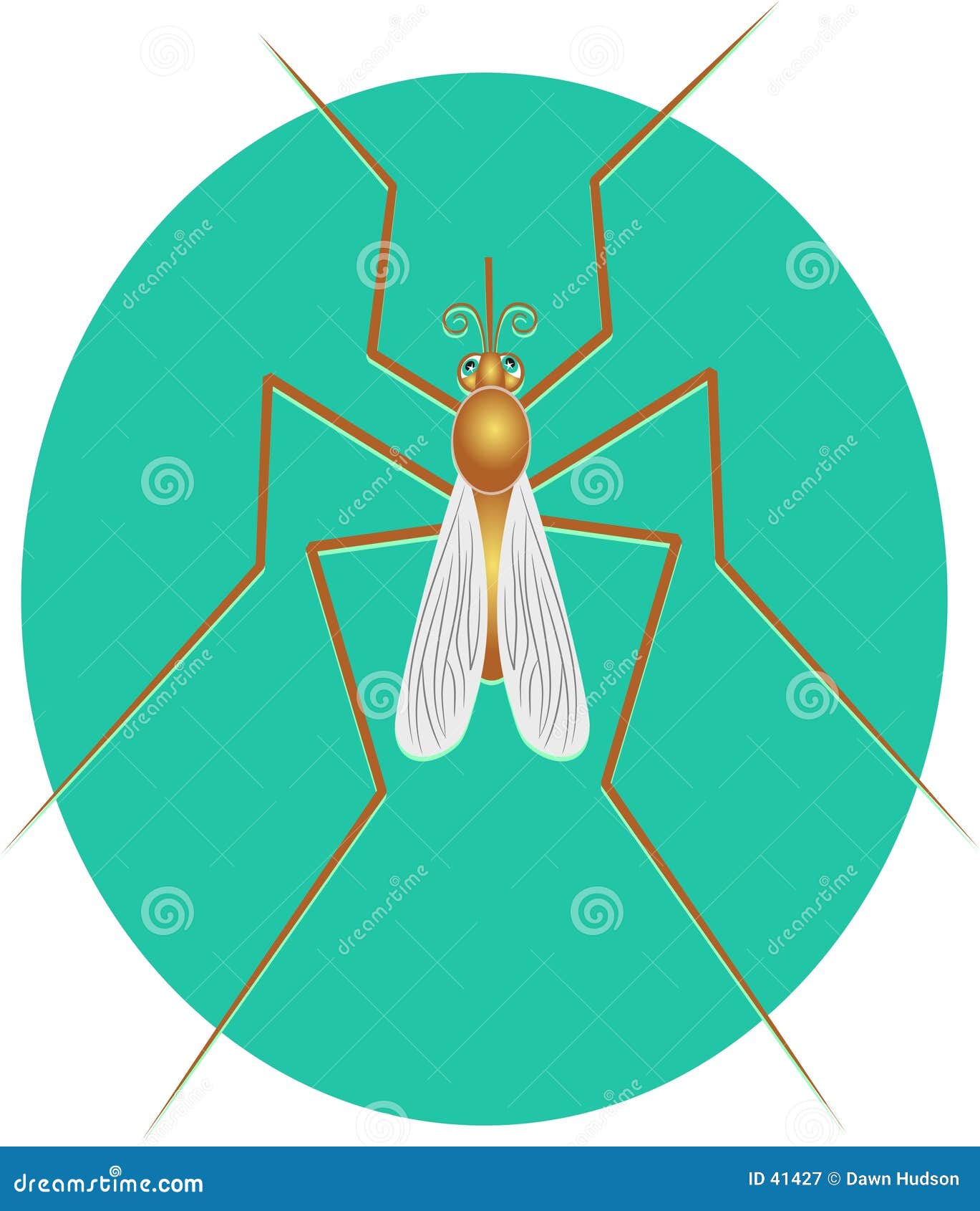 Mosquito stock illustration. Illustration of graphics, mosquitos - 41427