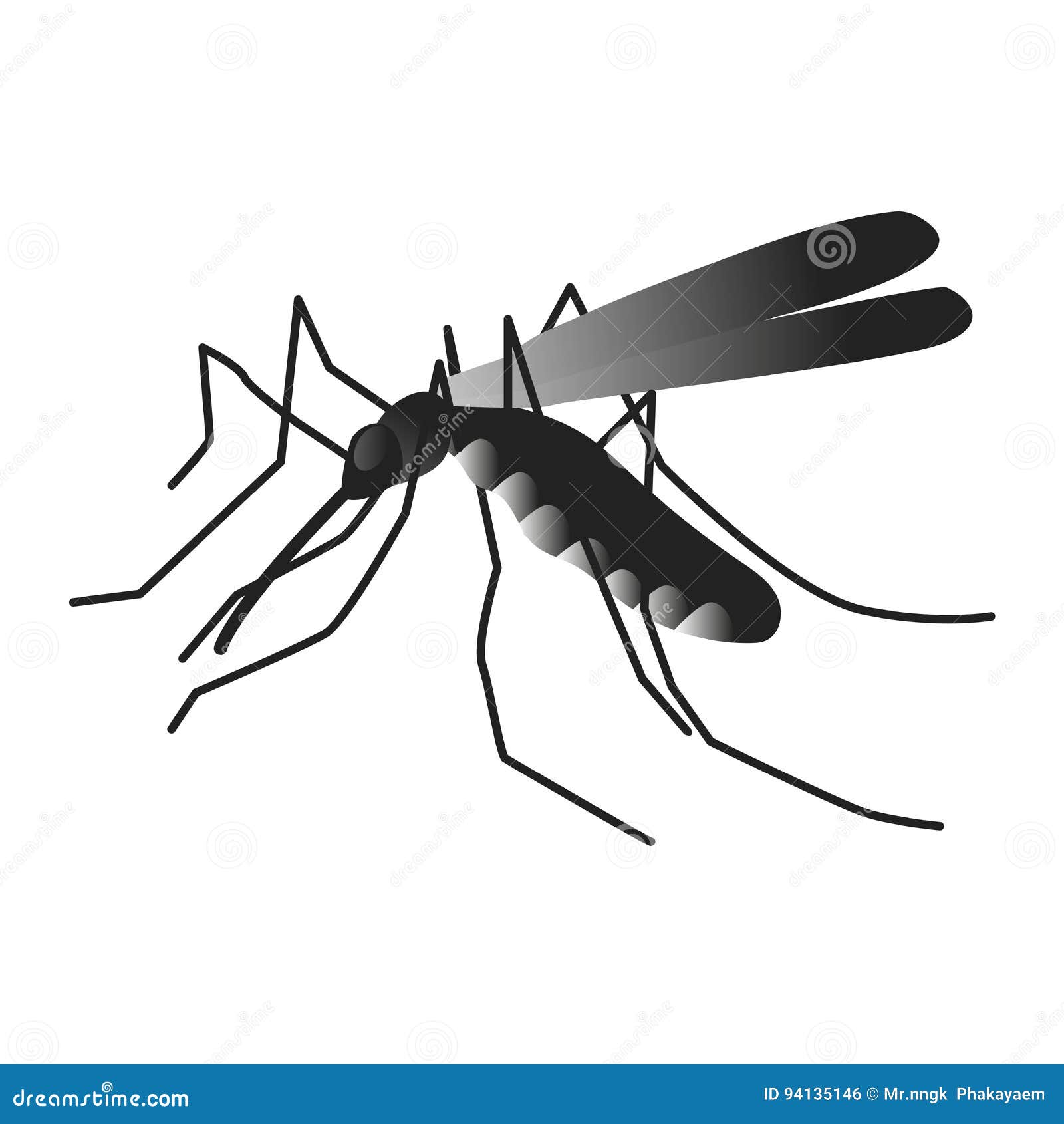 Mosquito Larvae, Commonly Called `wigglers Royalty-Free Stock Image ...