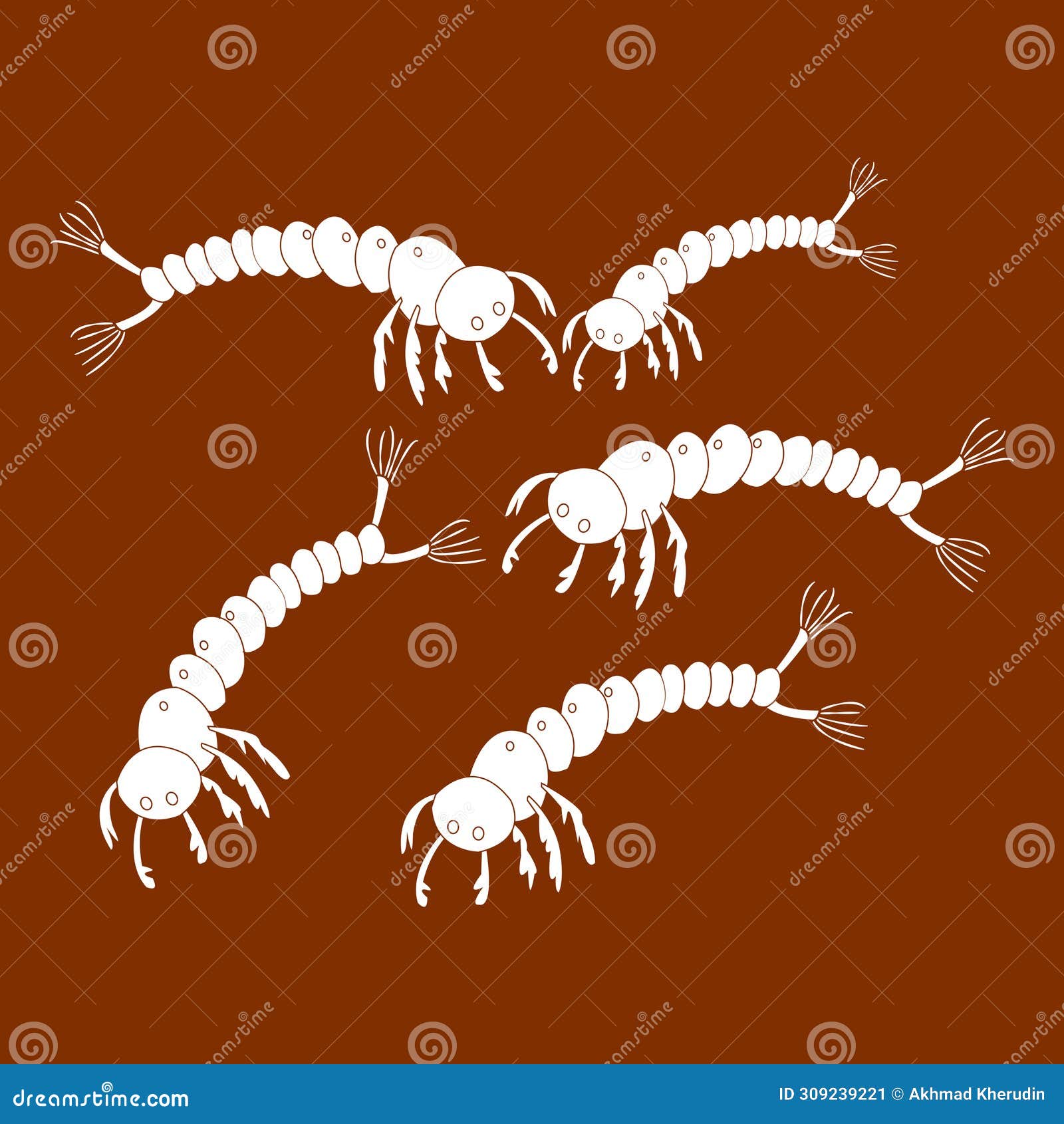 Mosquito Larvae Icon Vector Illustration | CartoonDealer.com #309239198