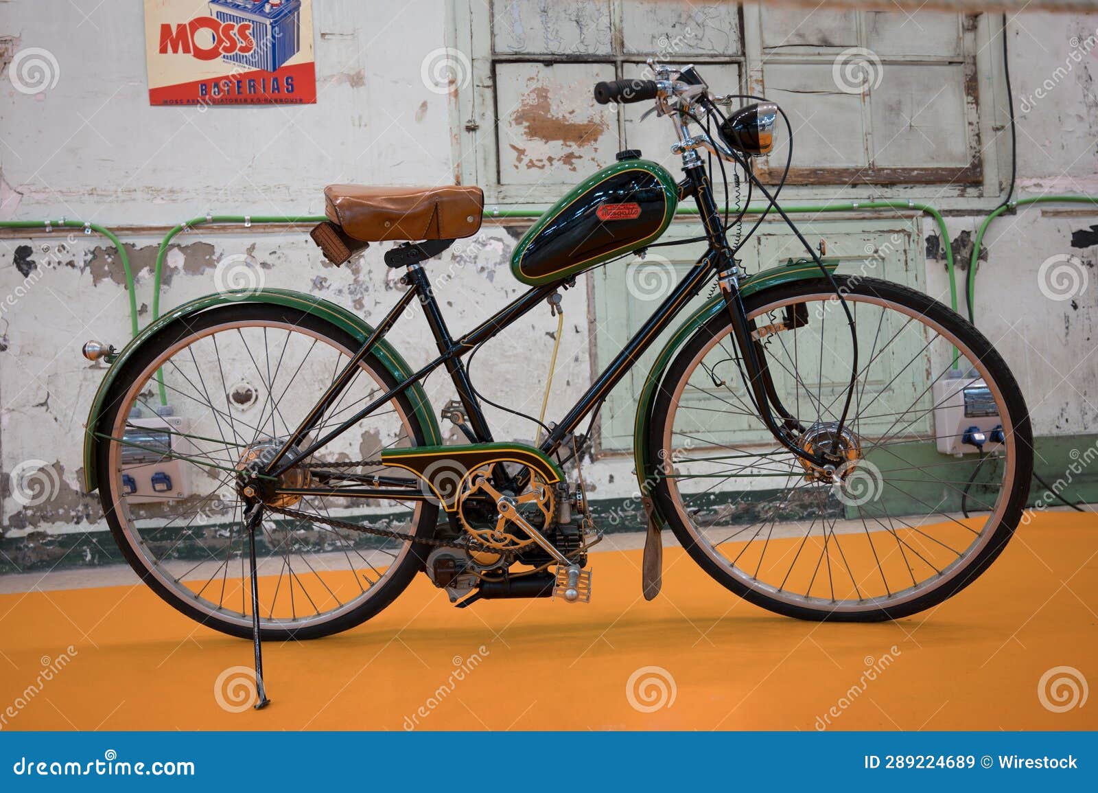 Mosquito Mod. M-38 Bicycle with Auxiliary Engine Editorial Stock Image ...