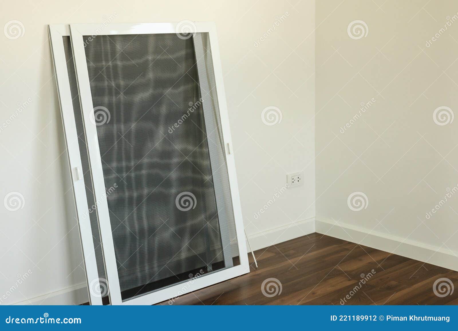 Mosquito Net Window Screens Protection Against Insect Stock Photo ...