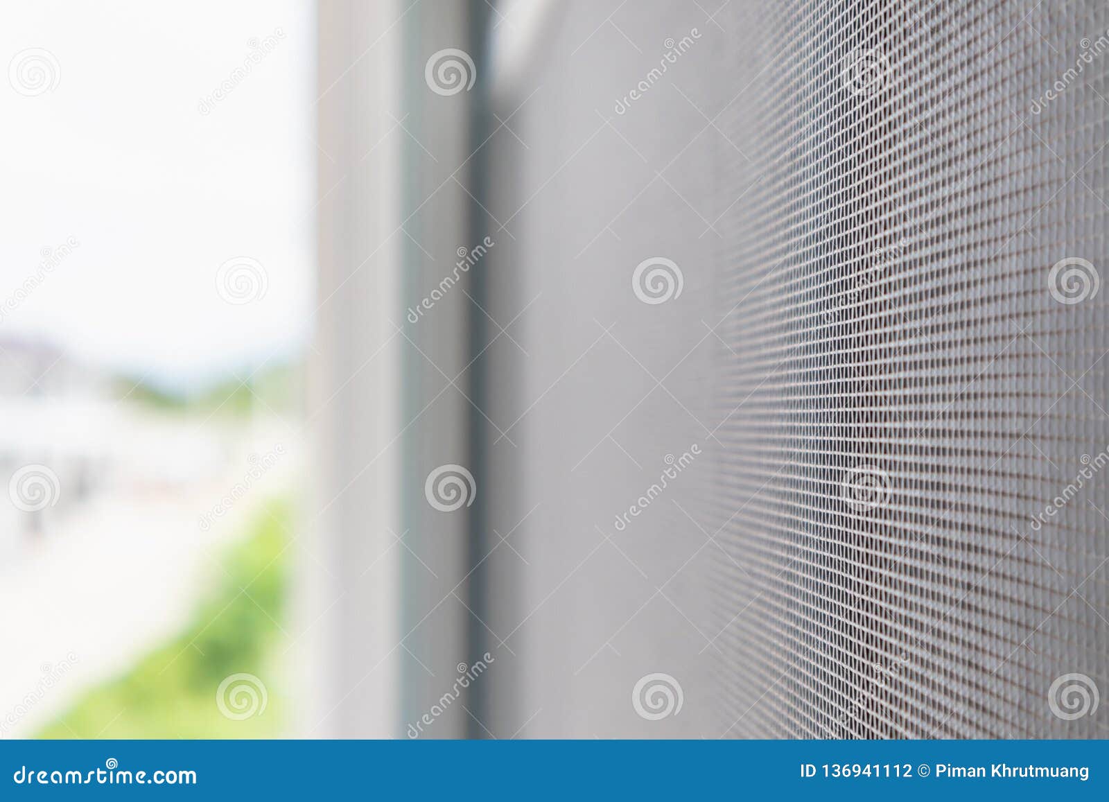 Mosquito Net Wire Screen on House Window Protection Stock Photo - Image ...