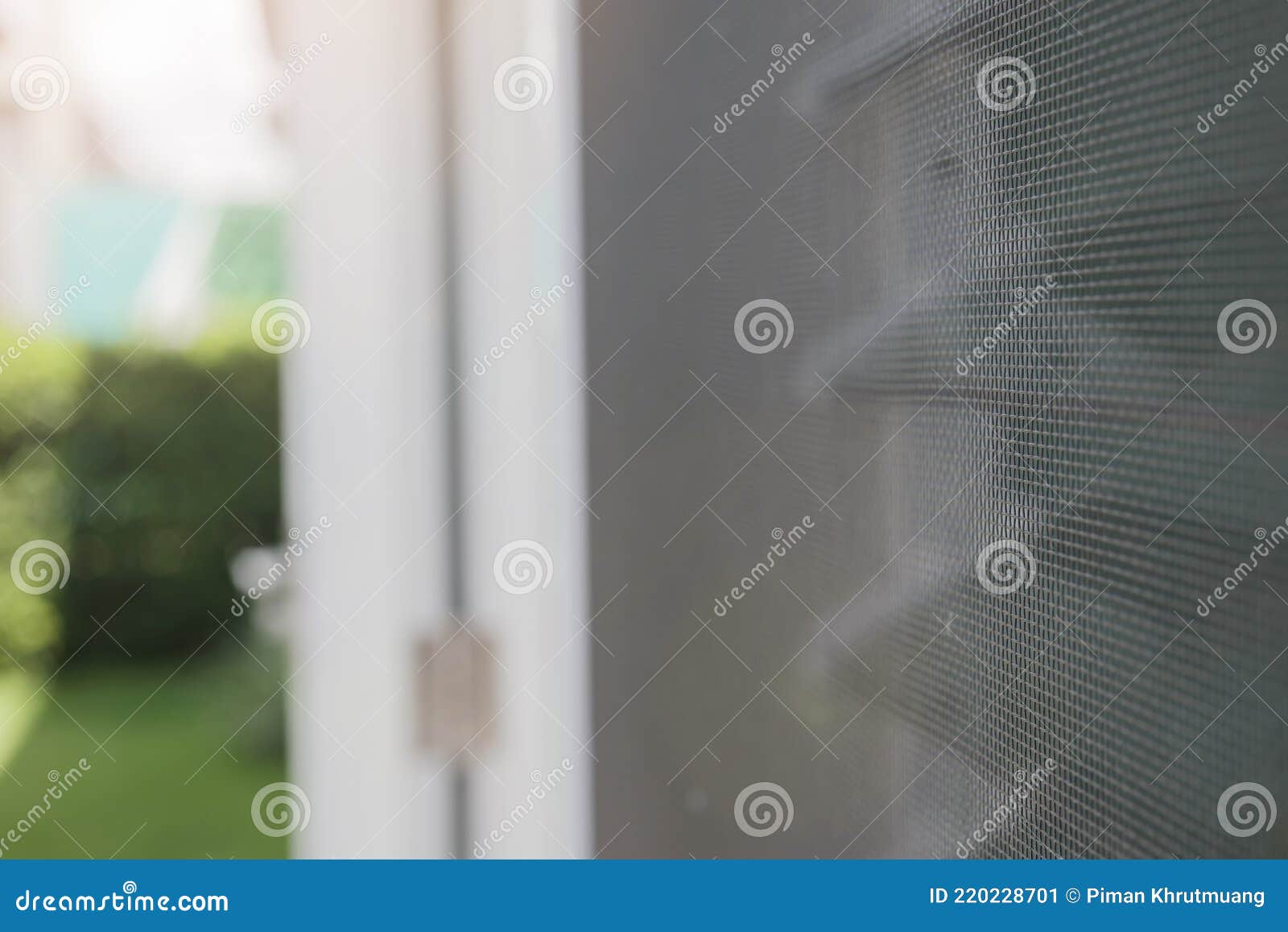 Mosquito Net Wire Screen on House Window Protection Against Insect ...