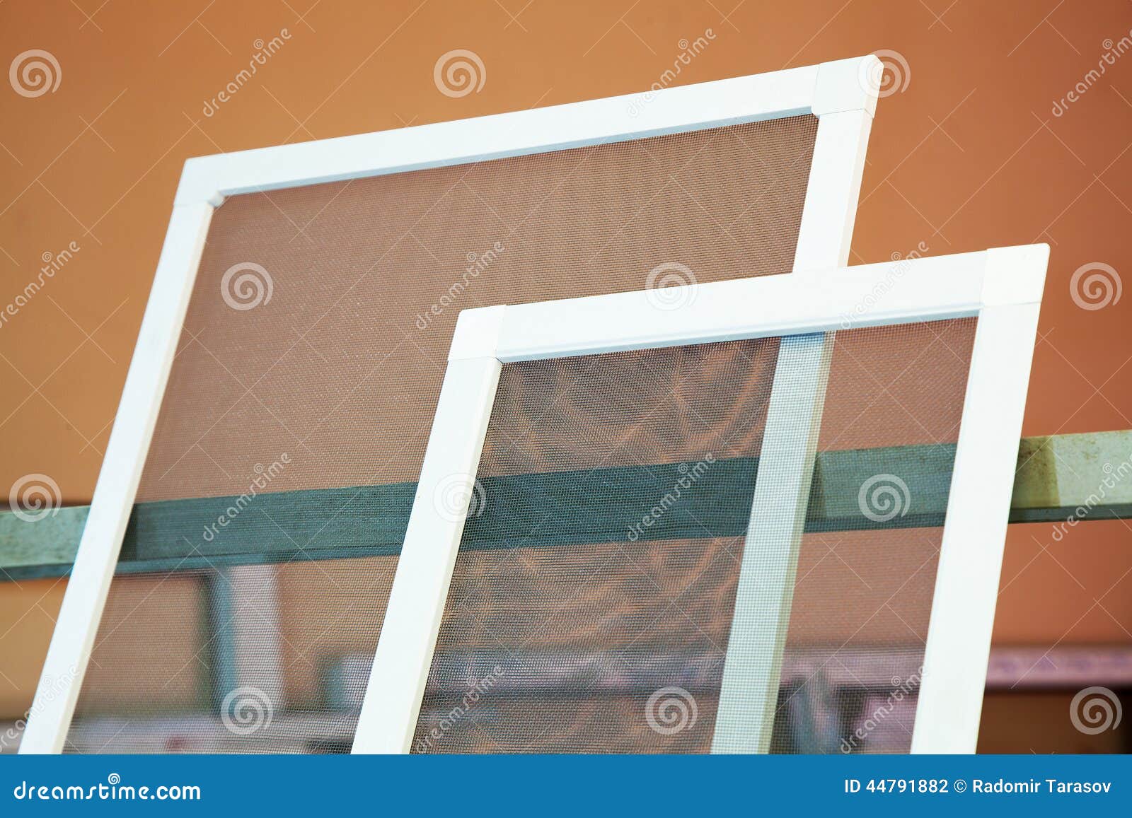 Mosquito Nets for Plastic Windows Stock Photo - Image of mosquito, home ...