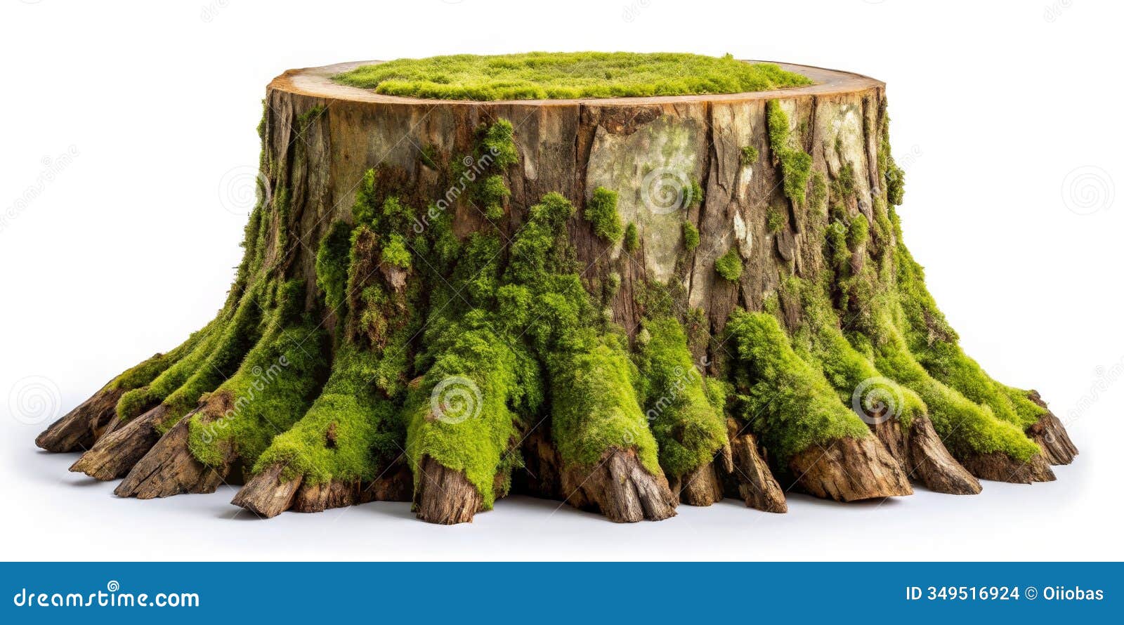 Rebirth Of Nature. Fantasy Illustration Surrealist With A Solitary Tree ...