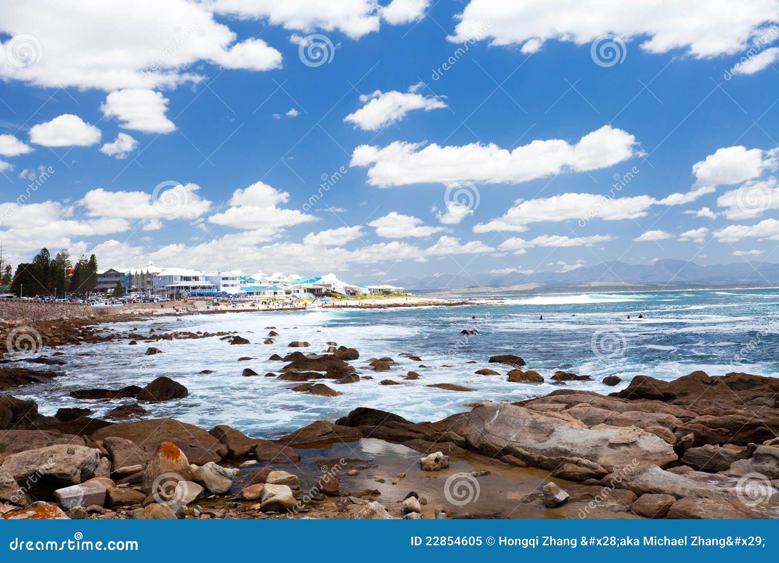 Mossel bay beach stock image. Image of morning, scenery - 22854605