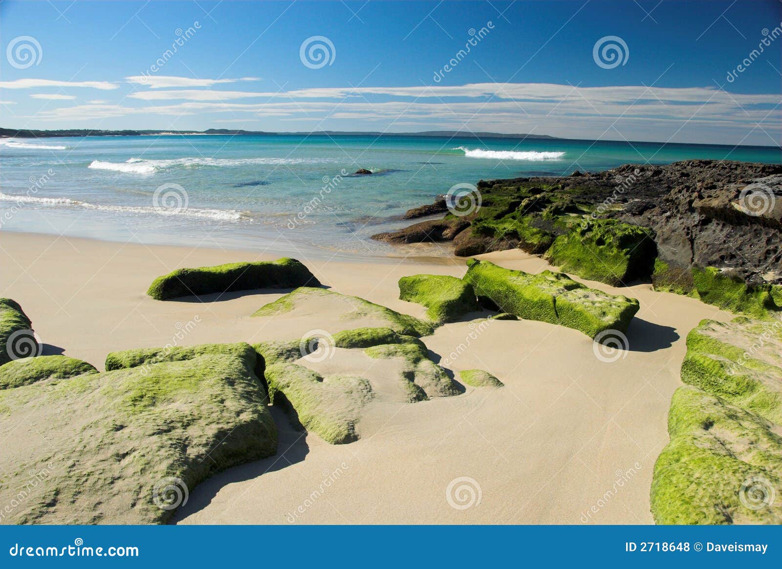 Mossy Beach stock photo. Image of landscape, mossy, nature - 2718648