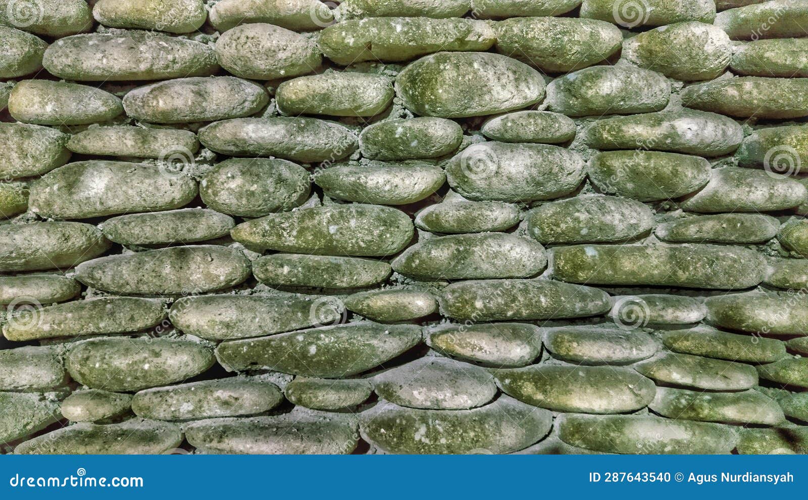 Mossy stone wall stock photo. Image of material, structure - 287643540