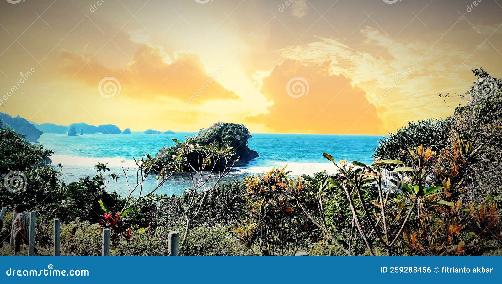 The Most Beautiful Beach in Malang, East Java Editorial Photo - Image ...