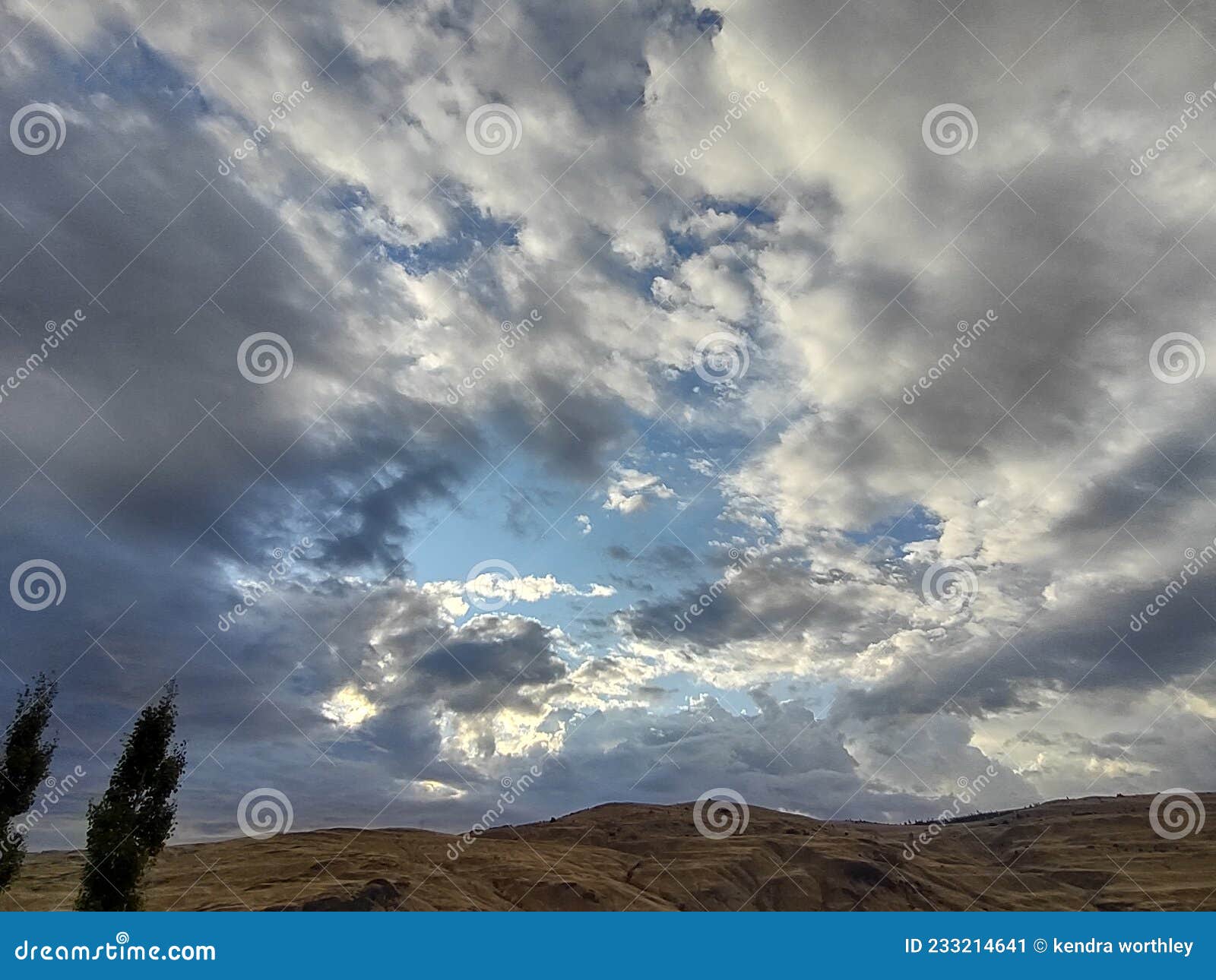 Most beautiful clouds stock image. Image of clouds, plain - 233214641