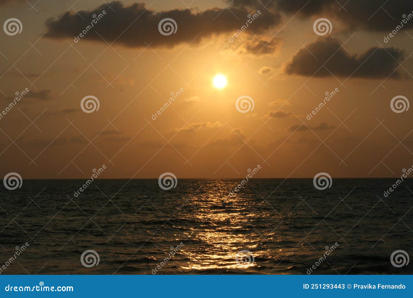 Most Beautiful Colombo Sunsets Stock Image - Image of reflection ...