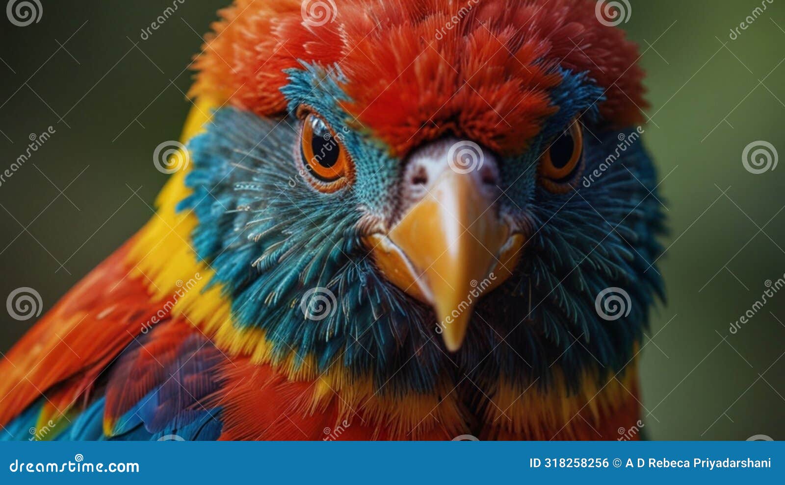 Most Beautiful Colourful Bird Wild Nature Stock Photo - Image of wild ...