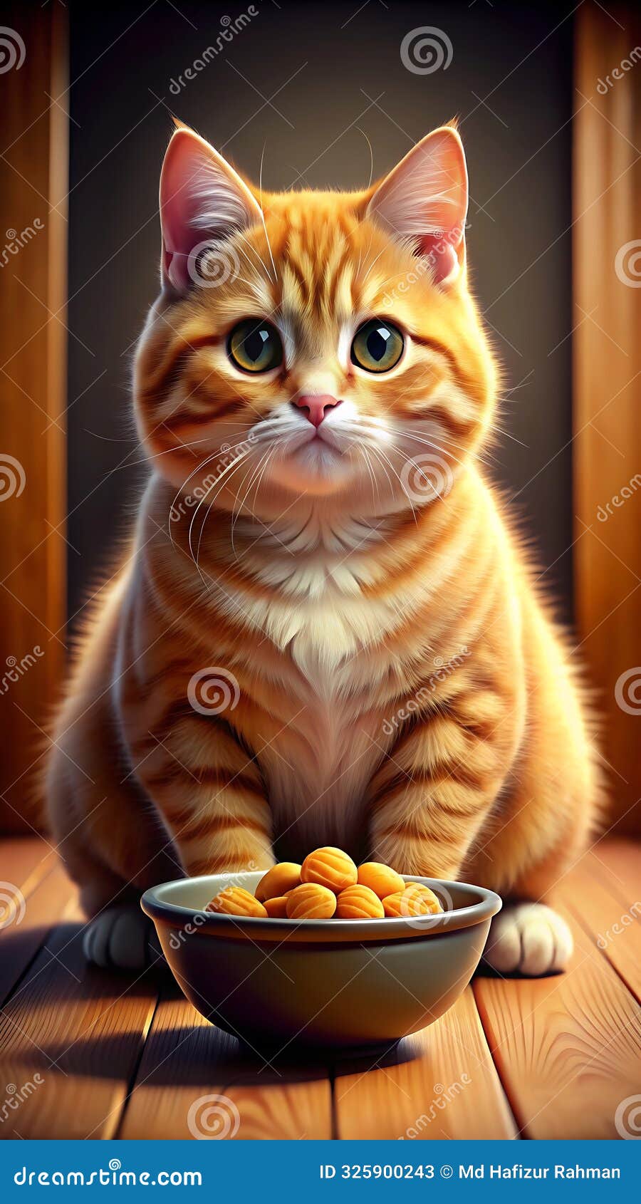 The Most Beautiful and Cute Cat, Graphic Design File Stock Illustration ...