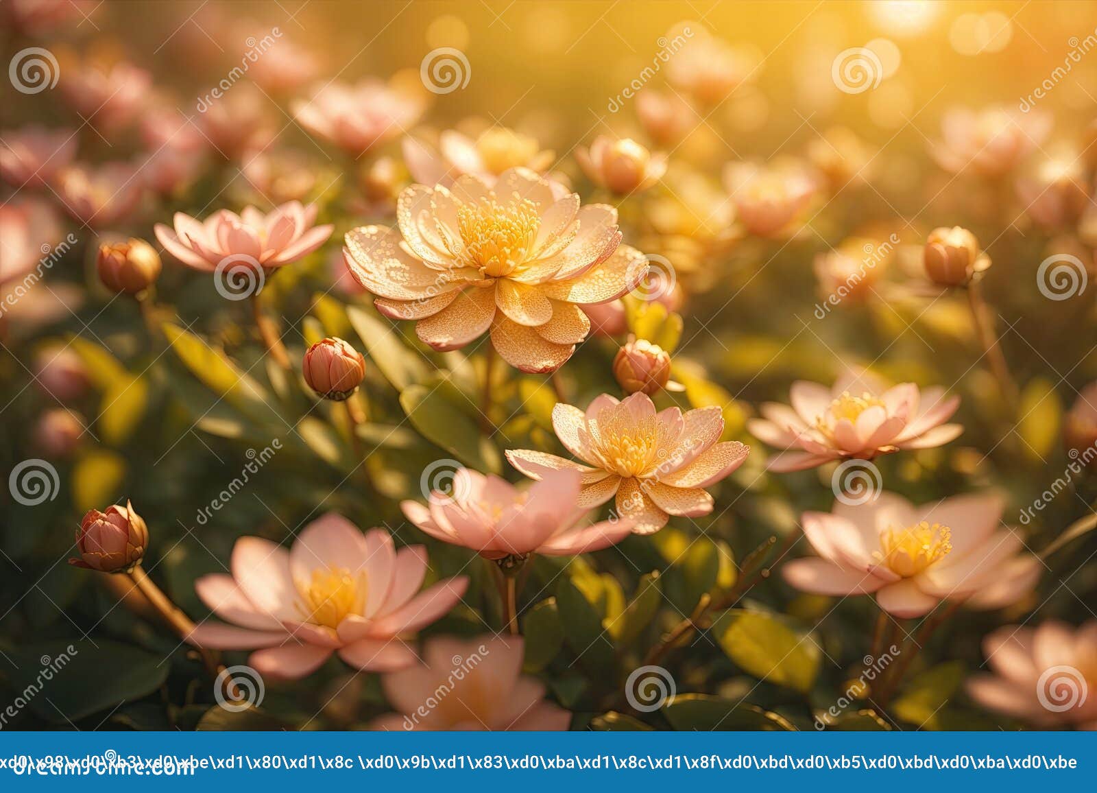 Most Beautiful Spring Flowers. Ai Generative Stock Photo - Image of ...