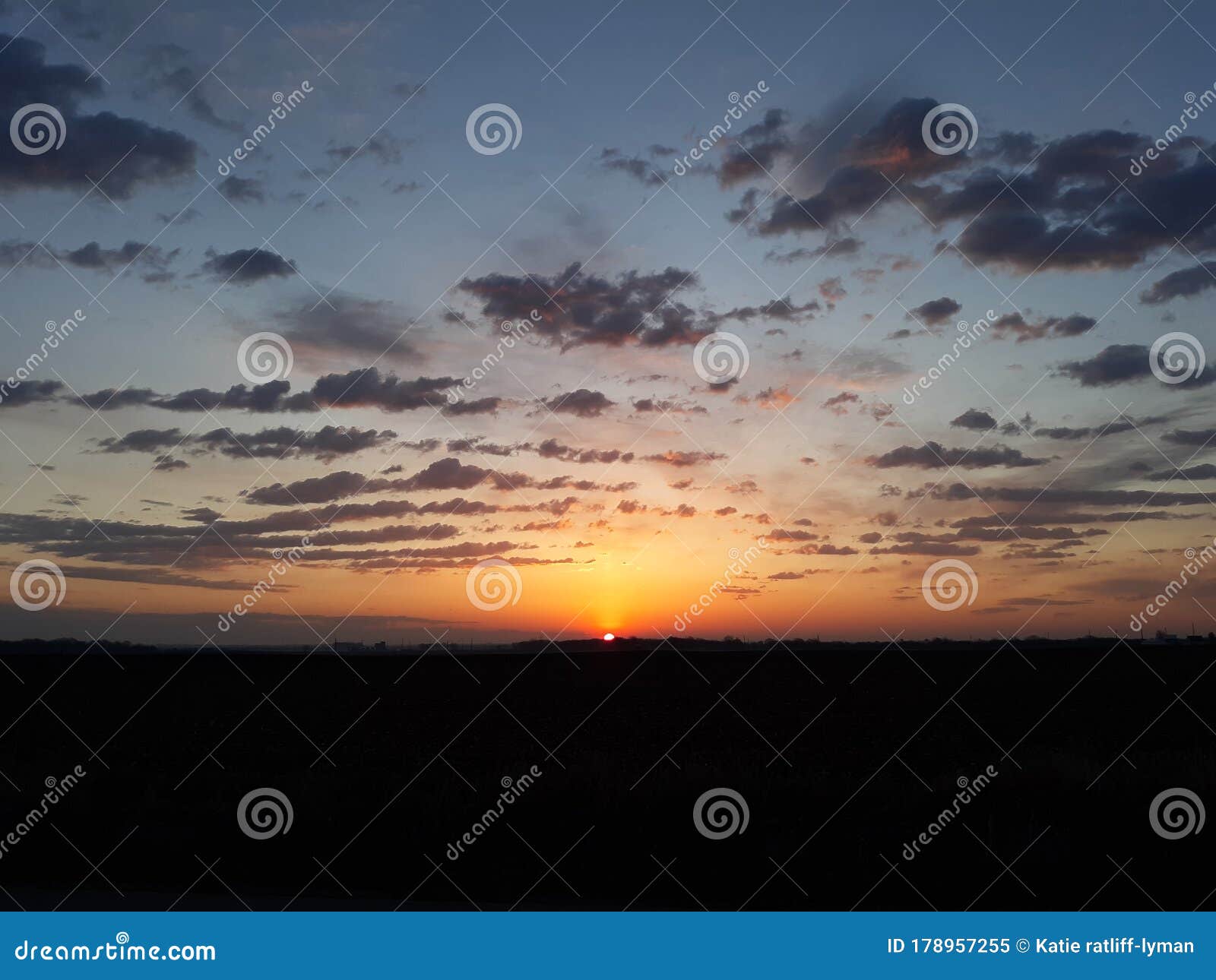 The Most Beautiful sun set stock image. Image of beautiful - 178957255