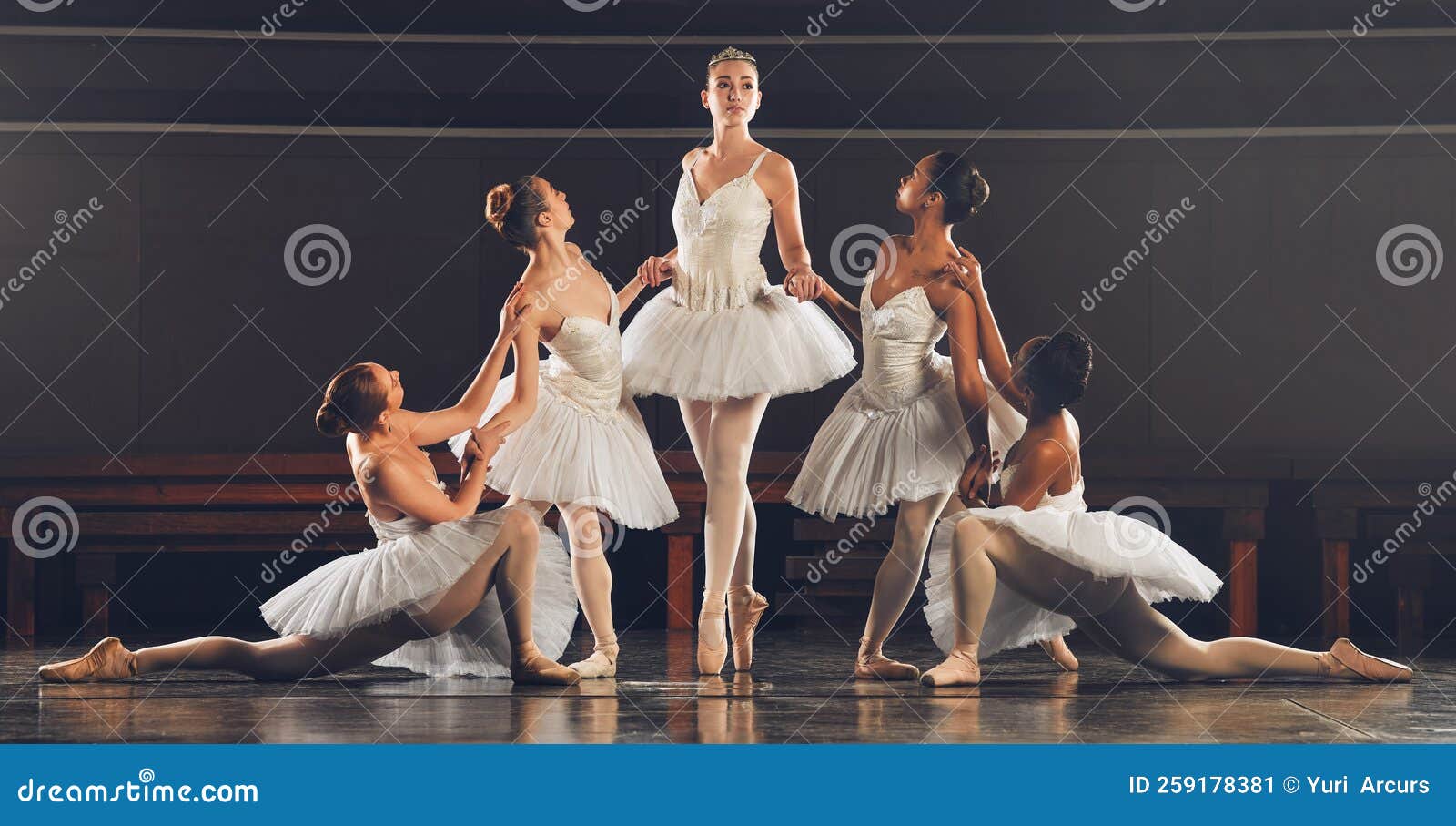 The Most Essential Thing in Dance Discipline is Devotion. a Group of ...
