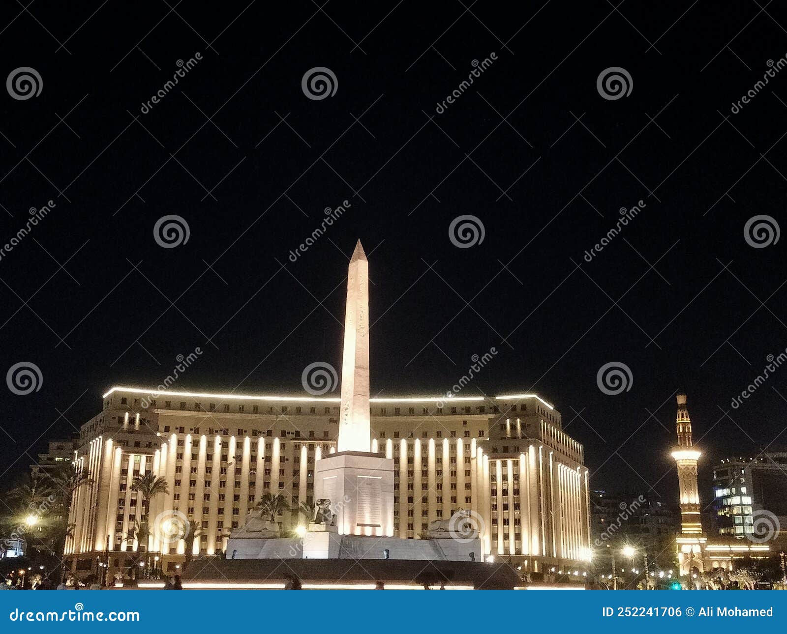 Tahrir Square stock photo. Image of square, building - 252241706