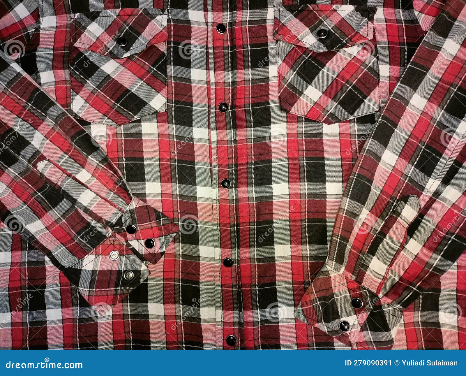 The Most Favorite Flannel Shirt Plaid Design Stock Image - Image of ...