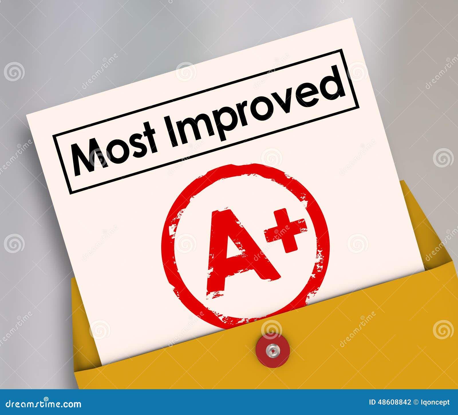Most Improved Report Card Grade Score Increase Better Results Stock ... Most Improved Report Card Grade Score Increase Better Results Stock ...