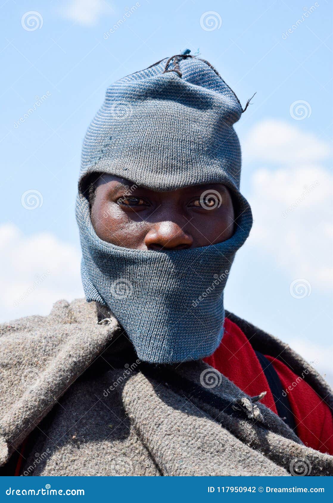 A Besotho Shepherd in Lesotho Editorial Photography - Image of poor ...
