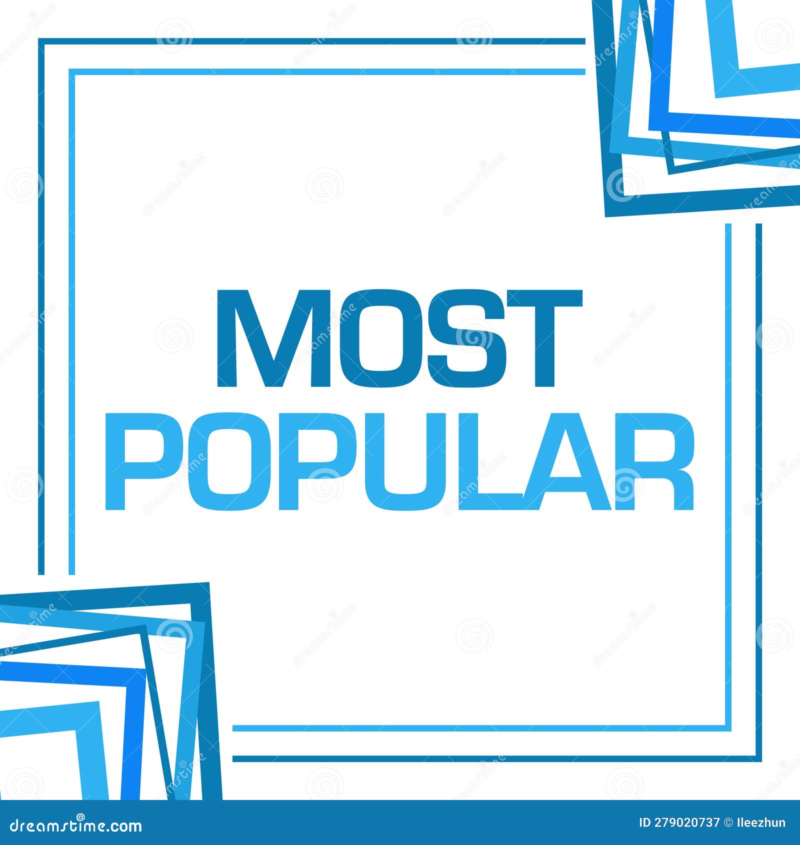 Most Popular Blue Random Borders Square Stock Illustration ...