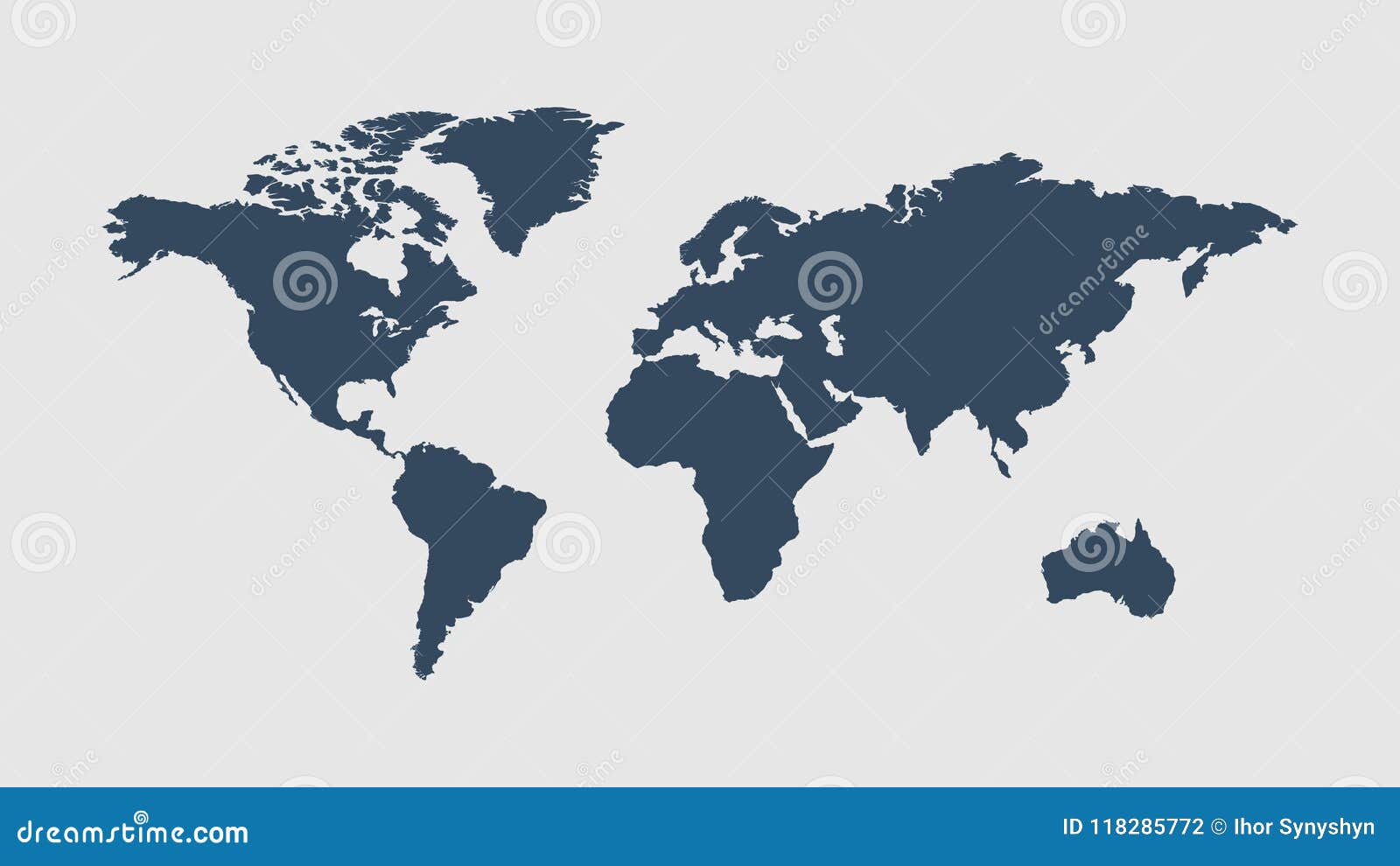 The Most Popular Blue World Vector.eps 10 Stock Vector - Illustration ...