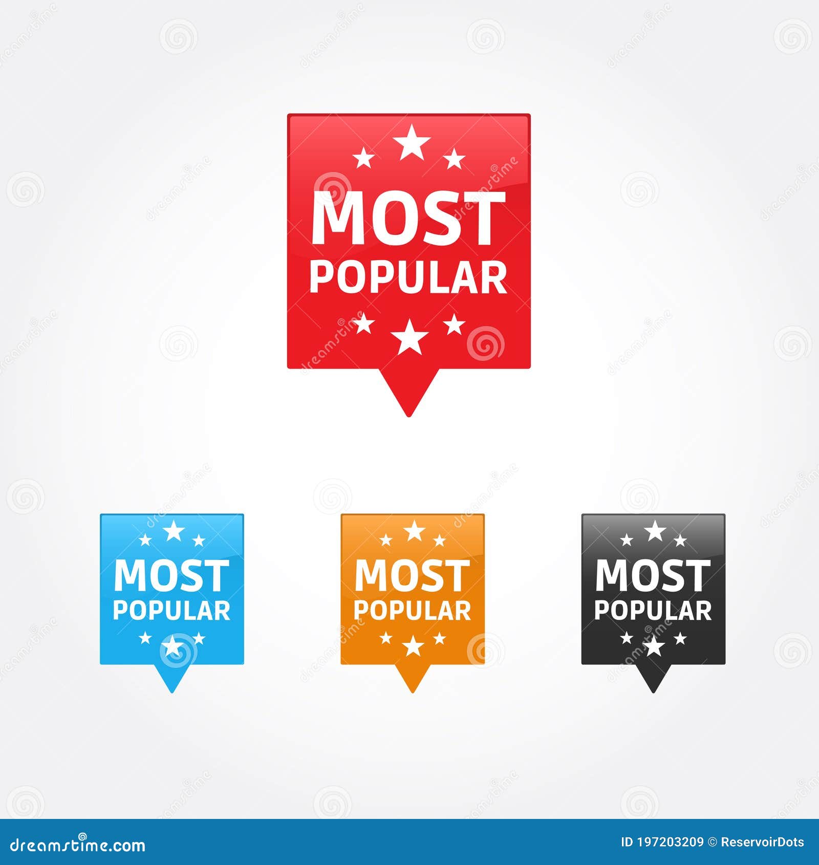 Most Popular Tags stock vector. Illustration of choice - 197203209