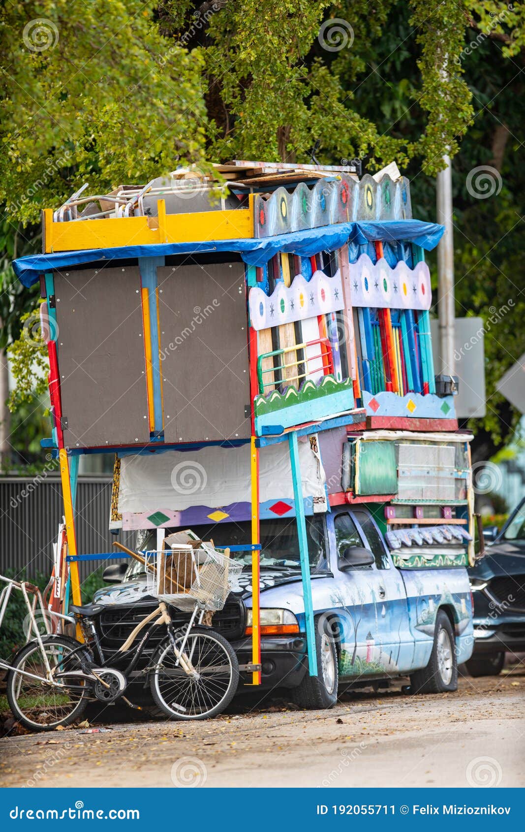 Most Unusual Pick Up Truck with Colorful Modifications Editorial Photo ...