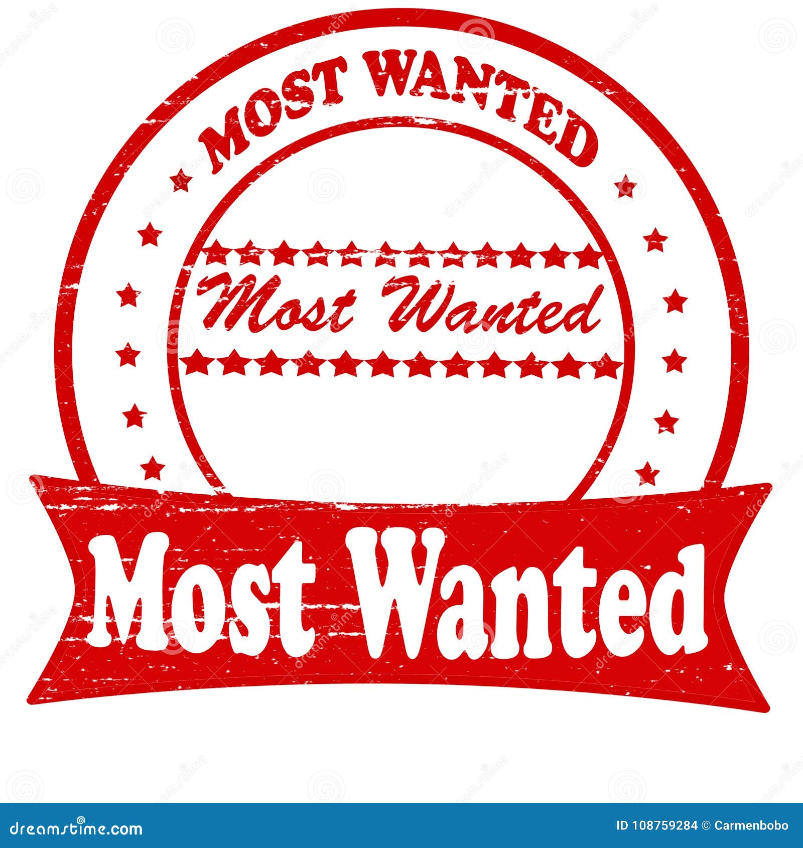 Most wanted stock illustration. Illustration of miscellaneous - 108759284