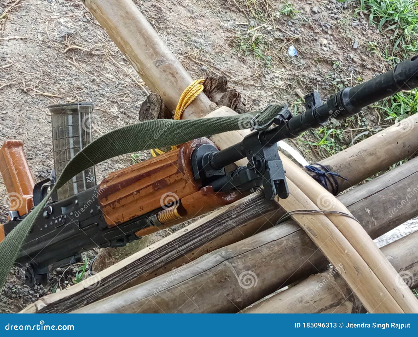 Most Wepon for Force Insas Rifle Stock Image - Image of effective, dark ...