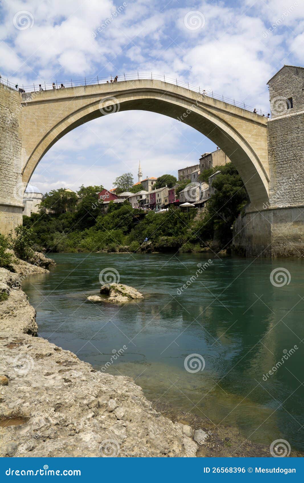 Mostar foto de archivo. Imagen de tara, torre, cultura - 26568396