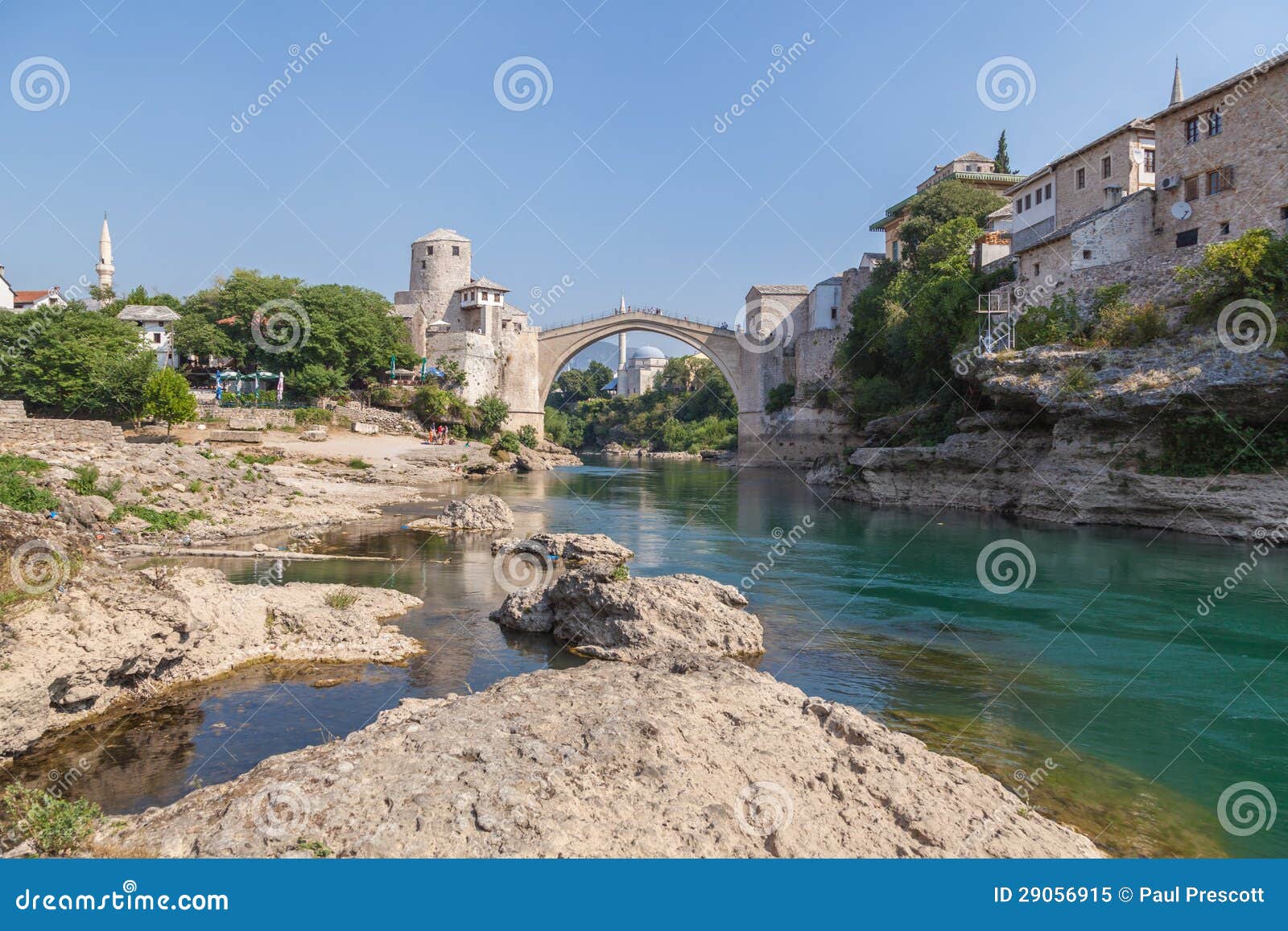 MOSTAR editorial image. Image of stari, historical, arch - 29056915