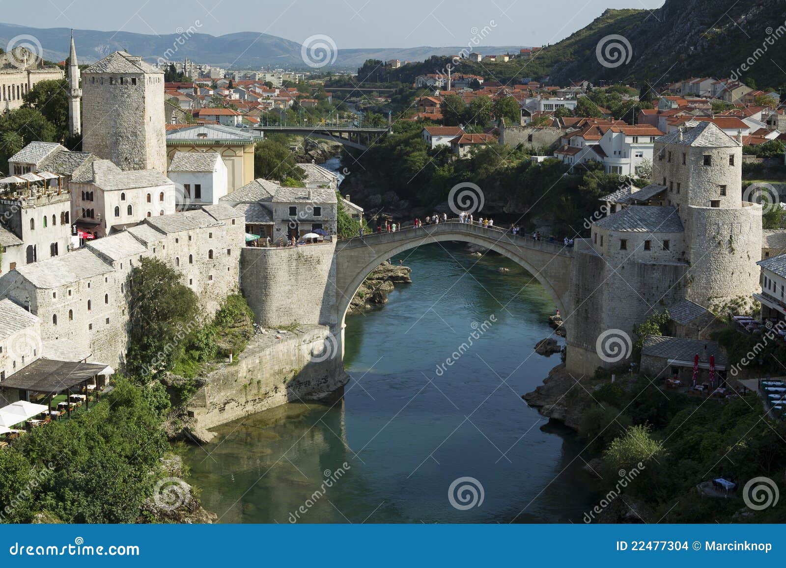 Mostar, Bosnia stock photo. Image of mediterranean, mostar - 22477304