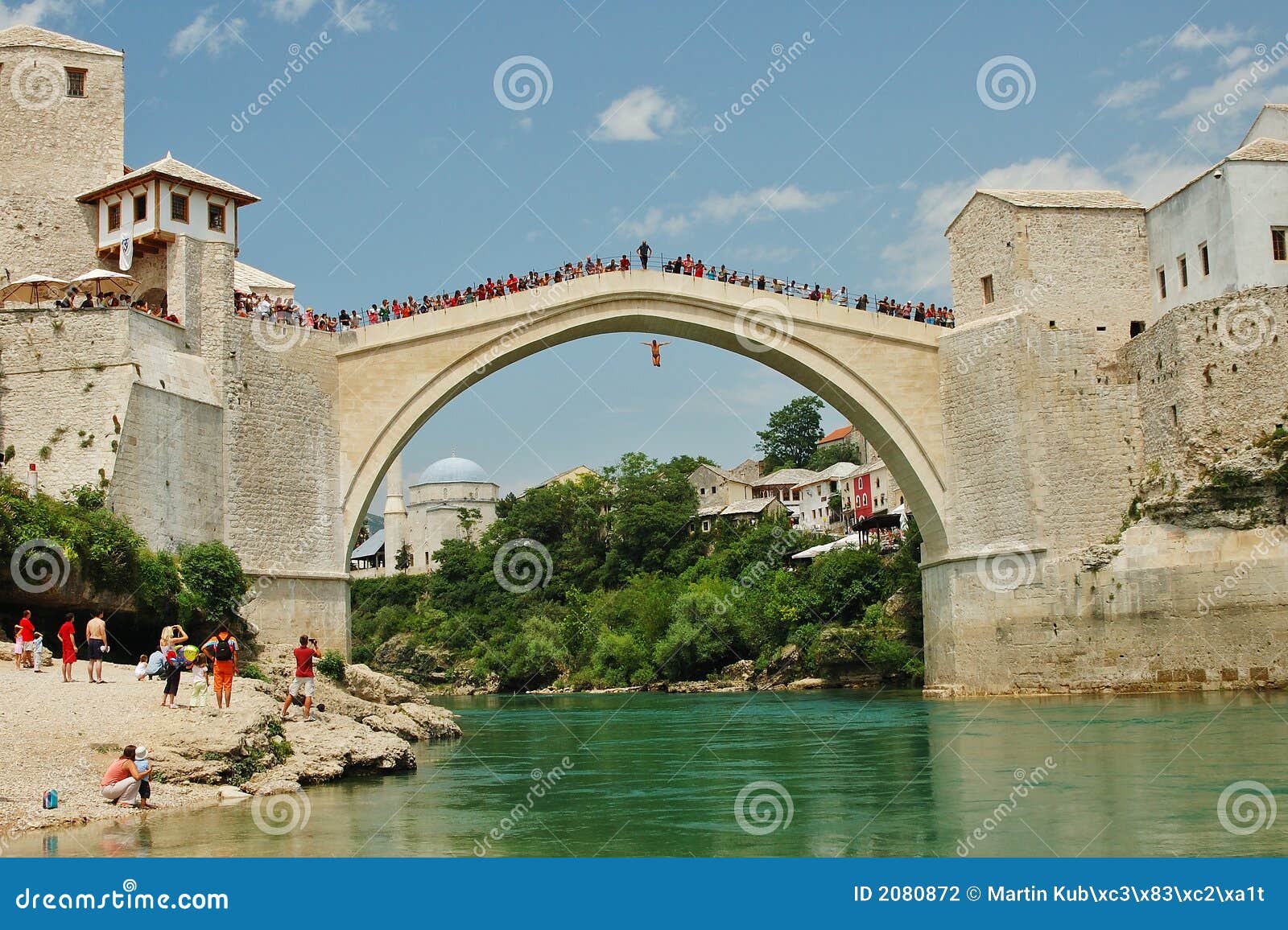 Mostar Bridge. The Old Bridge. Mostar Bosnia Herzegovina. Photo Of The ...