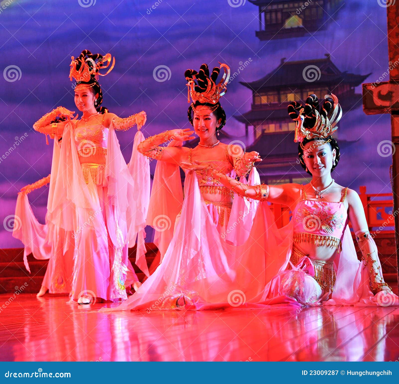 A Mostra Famosa Da Dinastia De Tang Fotografia Editorial - Imagem de ...